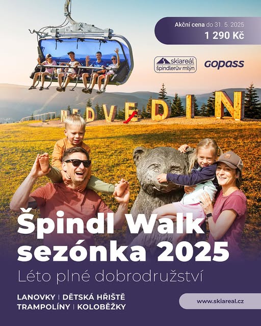 ŠPINDL WALK SEASON PASS 2025 | Spindleruv-Mlyn.com